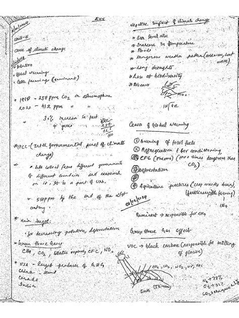 Evs Notes 4th Sem Pdf