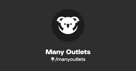 Many Outlets Instagram Facebook Tiktok Linktree