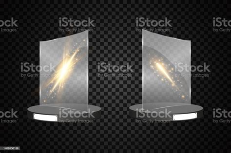 빈 유리 상 절연 투명 한 트로피 템플릿입니다 벡터 요소 Eps10 상에 대한 스톡 벡터 아트 및 기타 이미지 상 유리