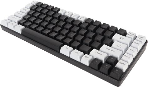 Dpofirs Gaming Keyboard 80 Layou Ergonomically Curved Mechanical Keyboard Mechanical Feeling