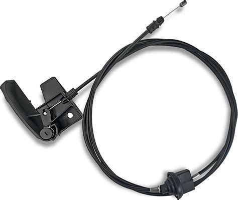 Dyeknee 1 Pc Car Hood Release Cable Handle Assembly Hood