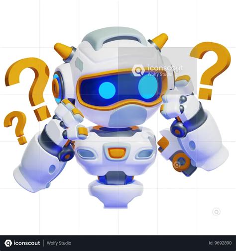 Robot Confused 3d Illustration Free Download Science And Technology 3d