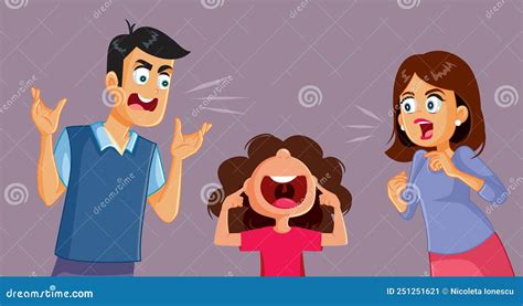 Girl Reacting To Weird Situation Vector Cartoon Illustration