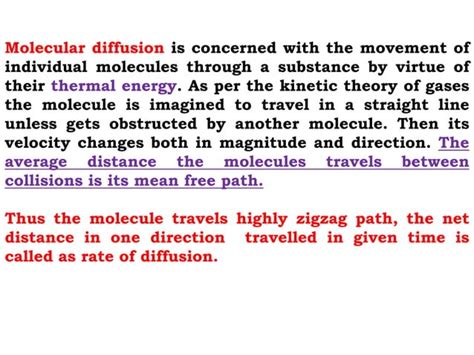 Molecular Diffusion Pptx