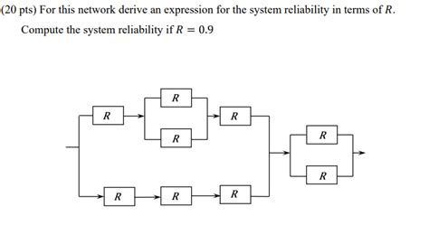 Solved 20 Pts For This Network Derive An Expression For
