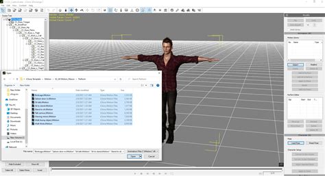 Export Animations With Character