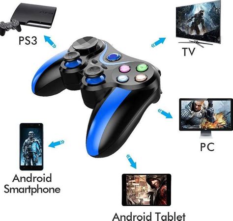 Bluetooth Gamepad VA 013 Blue Skroutz Gr