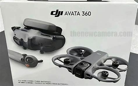Dji Avata 360 Retail Box Leaked New Camera