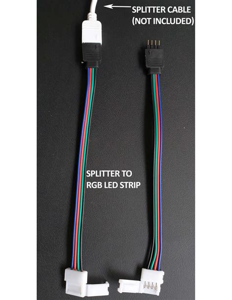 Rgb Led Strip Connector Cable
