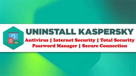 How To Uninstall Kaspersky Completely YouTube