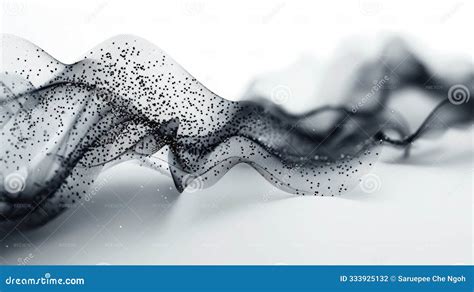 Abstract Tech Network Connection Dots Digital Technology And Big Data Analysis Background