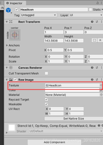 Unity三步实现动态头像（rawimage用法）unity 如何实现人物动态头像 Csdn博客