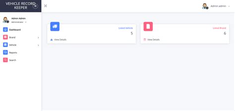 Vehicle Record Keeper In Python Django Python Django Projects Pythoncodeverse
