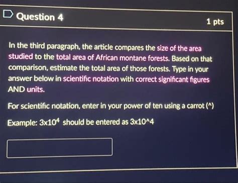 D Question 4 1 Pts In The Third Paragraph The
