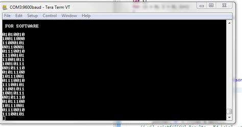 How To Read Sequence Of Bits 0`s And 1`s By Functional Call In C Language