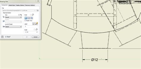 Disappearing Dimension On Idw Autodesk Community