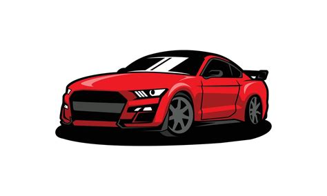 Red Sports Car 55565751 Vector Art At Vecteezy