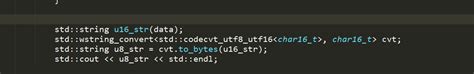 C How To Convert A String Encoded In Utf To A String Encoded In UTF Stack Overflow