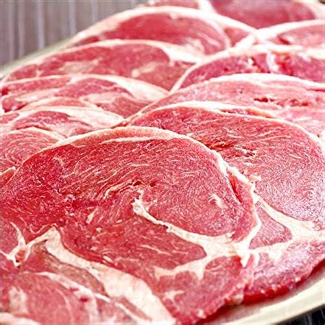 Amazon ラム肉 ラムロール 1袋 500g×2袋 合計 1kg ショルダー スライス 冷凍品 ジンギスカン 業務用 ラム 羊肉