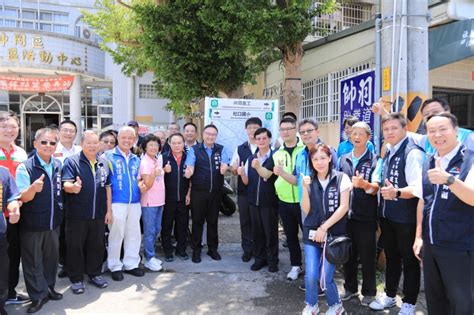 公私協力提升台中城市韌性 神岡在地企業捐贈防災避難看板 風傳媒