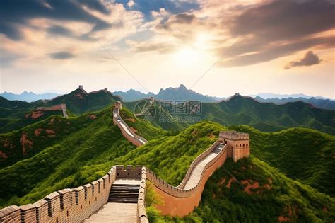 蜿蜒的长城建筑高清图片下载 正版图片600680989 摄图网