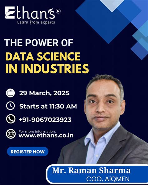 Freewebinar Datascience Careerboost Ai Machinelearning Ethanstech… Ethans Tech Solutions Llp