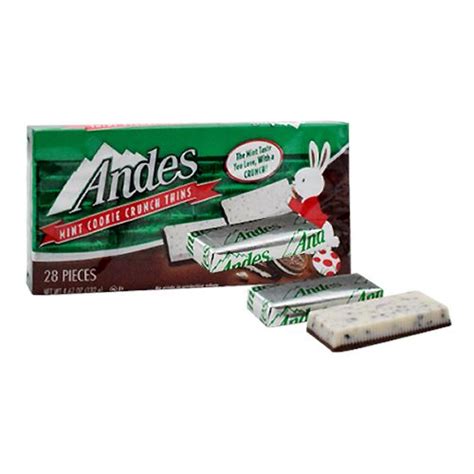 Andes Mint Cookie Crunch Thins 467 Oz Box