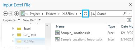 Work With Microsoft Excel Files In Arcgis Proarcgis Pro Documentation
