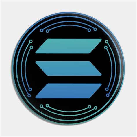 Solana Powering The Future Of Decentralization Solana Pin Teepublic