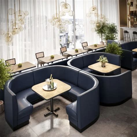 Curved Corner Restaurant Booth Olympic Collection Qa Group