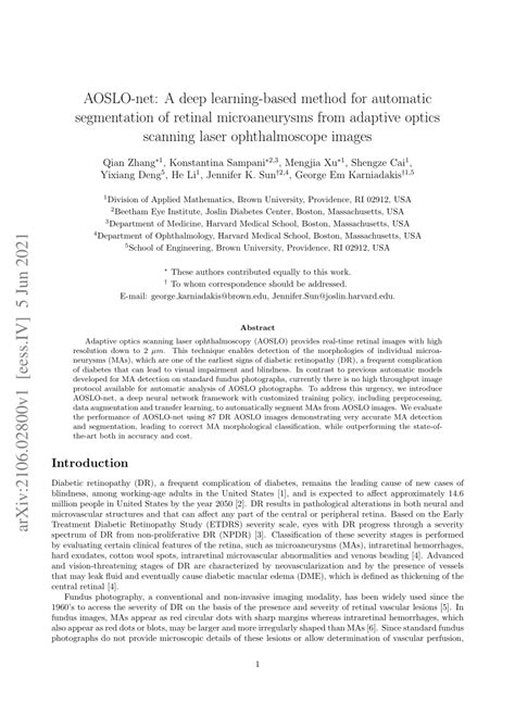 Pdf Aoslo Net A Deep Learning Based Method For Automatic