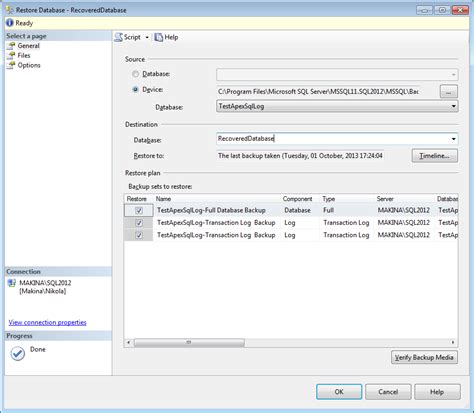 Cómo recuperarse de un desastre de corrupción del archivo de datos de la base de datos SQL Server