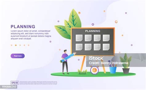 수업 시간표 또는 일정 개인 학습 계획 수립 학습 시간 계획 및 일정의 개념 웹 방문 페이지 마케팅 자료 모바일 앱 웹 배너에 적합합니다 개념에 대한 스톡 벡터 아트 및