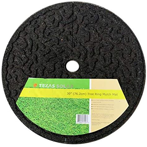 Tree Mulch Ring Inch Weed Preventer Recycled Heavy Duty Rubber Lb Mower Safe No Landscape