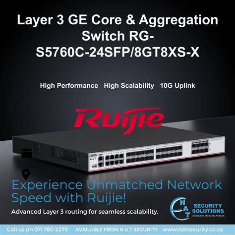 Boost Network Performance With Ruijie S High Speed RG S5760C Switch