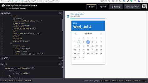 vuetify v menu return value prop explanation youtube