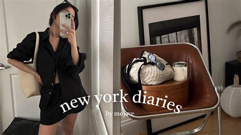 뉴욕 브이로그🗽 여름 데일리룩 And 언박싱 직장인 일상 트위스트 갈릭 브레드 귀여운 레스토랑 발견 분위기 좋은 로컬 서점 홈카페 Eng Sub Youtube