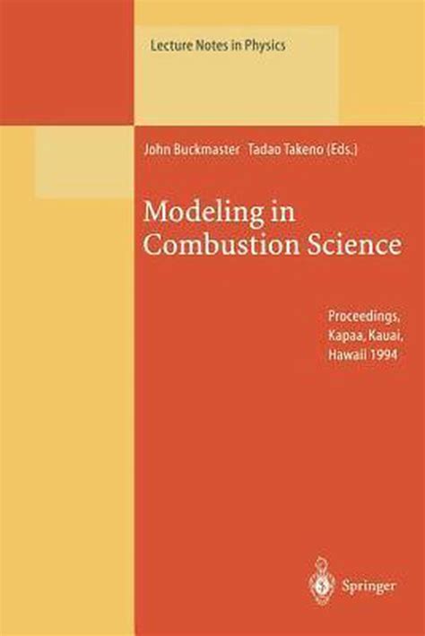 Modeling In Combustion Science 9783662140284 Boeken