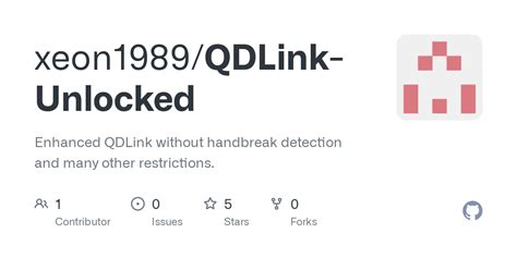 Github Xeon1989qdlink Unlocked Enhanced Qdlink Without Handbreak