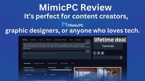 MimicPC Review Create High Quality Images With Lifetime Access