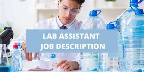 Lab Assistant Job Description Careercloud