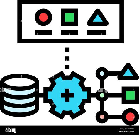 Supervised Learning Machine Color Icon Vector Illustration Stock Vector Image And Art Alamy