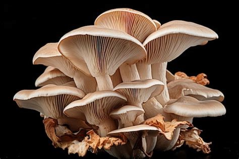 Premium Ai Image Mushroom Segments Set Apart