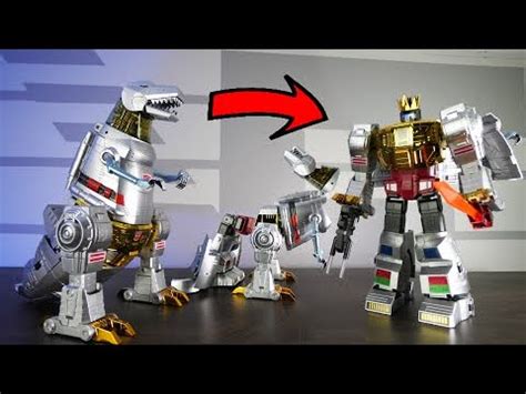 Unboxing And Lets Play Grimlock Transformer Robot Humanoid Dual Form