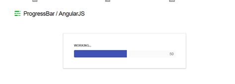 Angularjs Progress Bar With Example And Demo Onlinecode