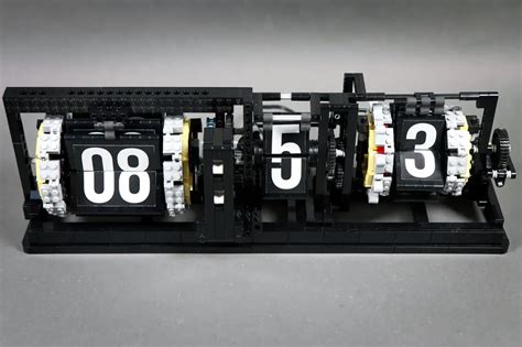 Someone Built A Lego Flip Clock That Actually Tells The Time And Now I