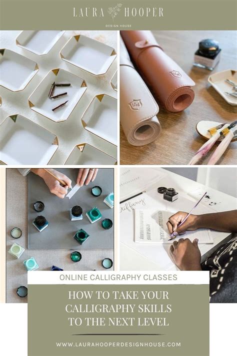 Diy Calligraphy Classes Laura Hooper Design House