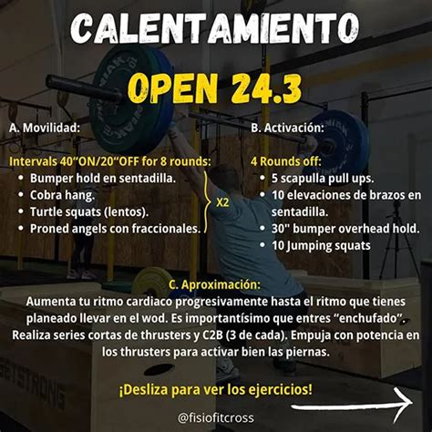 24 3 Crossfit Open Wod Donde Ver Y Más