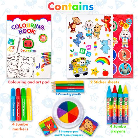 Cocomelon Arts And Crafts Backpack — Abeec® Toys