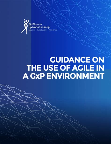 Agile GxP Guidance On The Use Of Agile In A GxP Environment